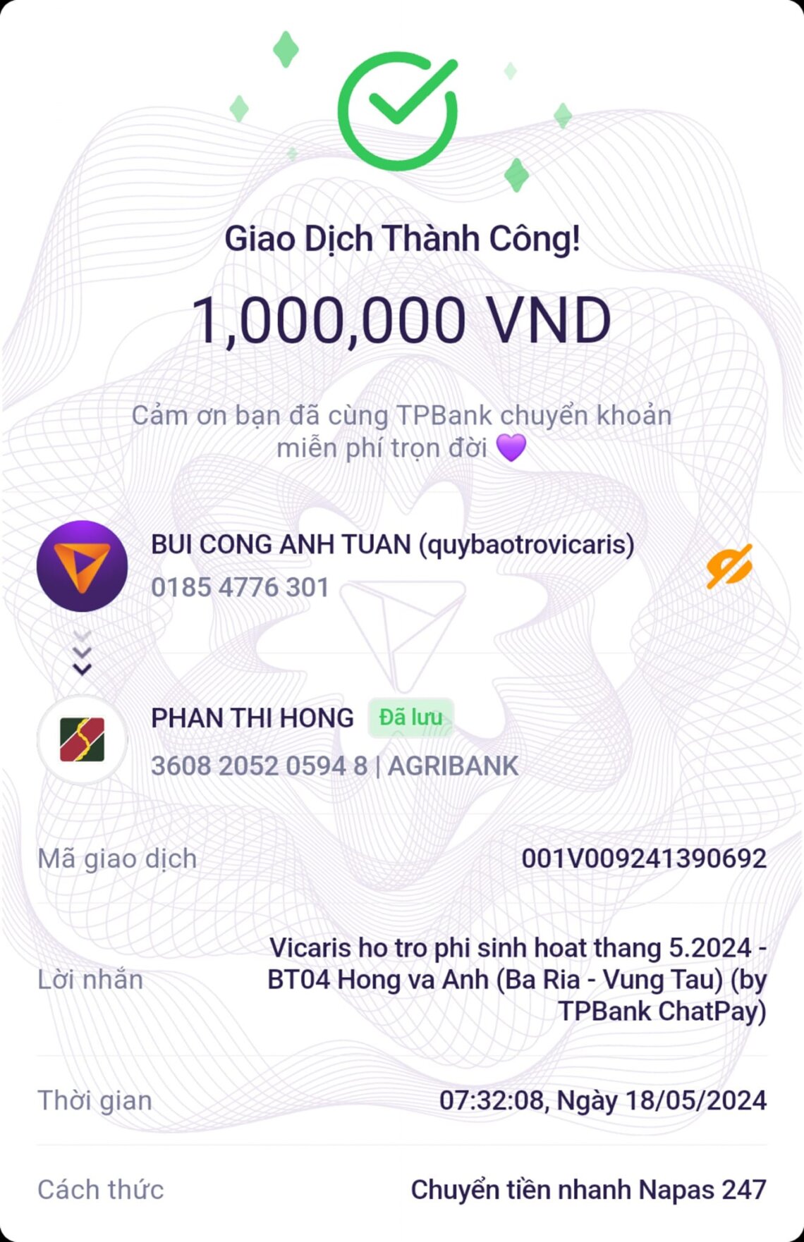 Quỹ Vicaris gieo hạt hiểu thương tháng 5/2024 | Vicaris.com.vn - Gieo ...